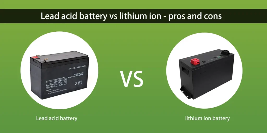 Lead Acid Battery Vs Lithium Ion - The Comprehensive Comparison - TYCORUN Energy