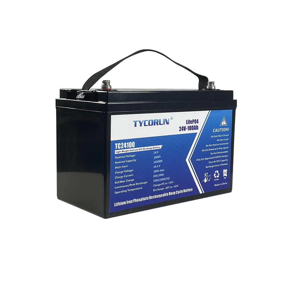 Wholesale 24v Deep Cycle Lifepo4 Lithium Battery Pack For Solar System