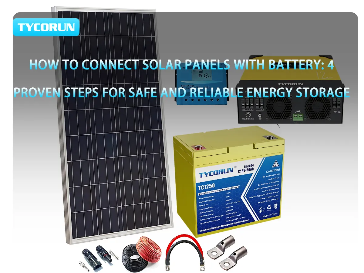 How To Connect Solar Panels With Battery: 4 Proven Steps For Safe And ...