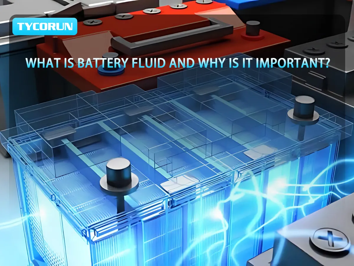 What Is Battery Fluid And Why Is It Important? - TYCORUN Energy
