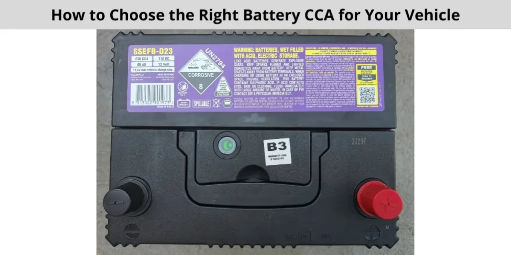 What Does CCA Mean On A Battery? Powerful Guide To Choosing The Right One For Your Vehicle ...